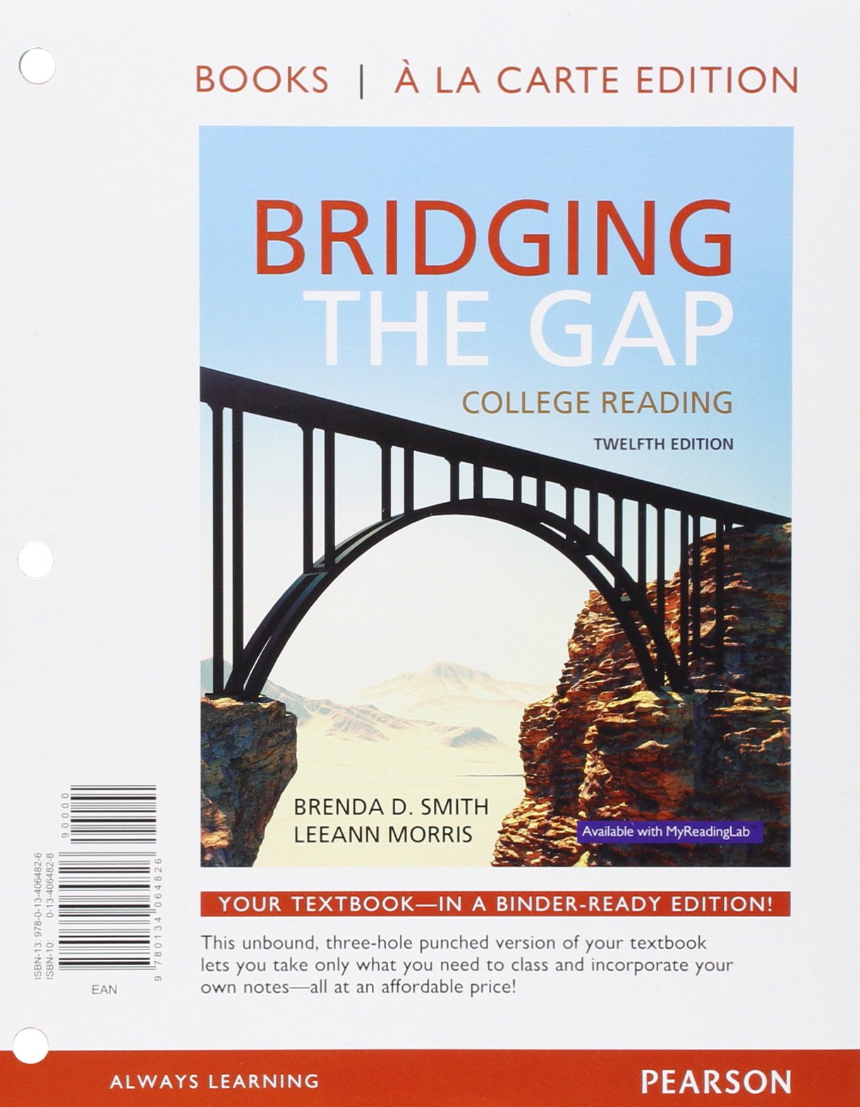 Bridging the Gap, Books a la Carte Plus MyLab Reading with Pearson ...