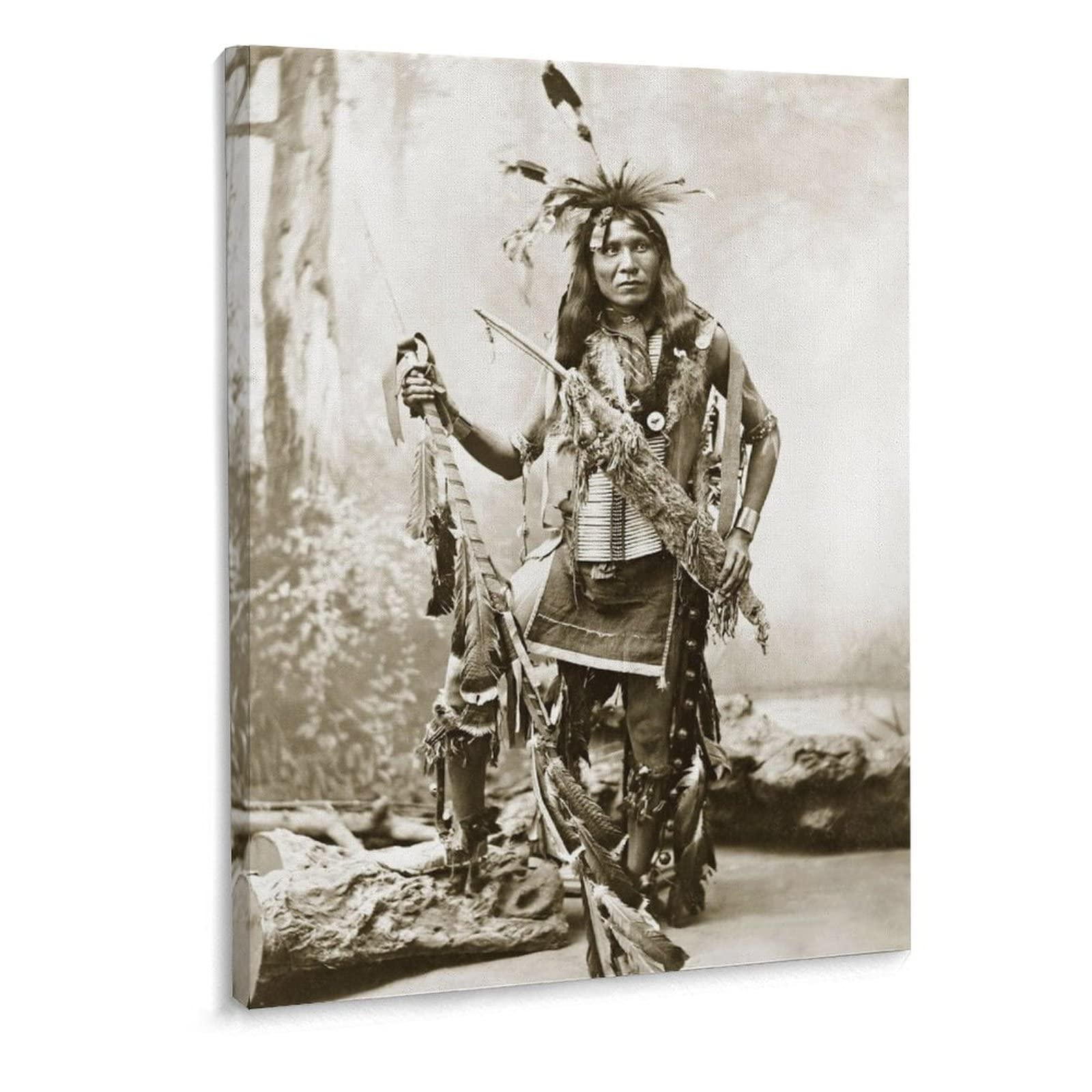 Lakota Sioux Tribal Art Lot Randy Lee White, Untitled (Sioux Indian