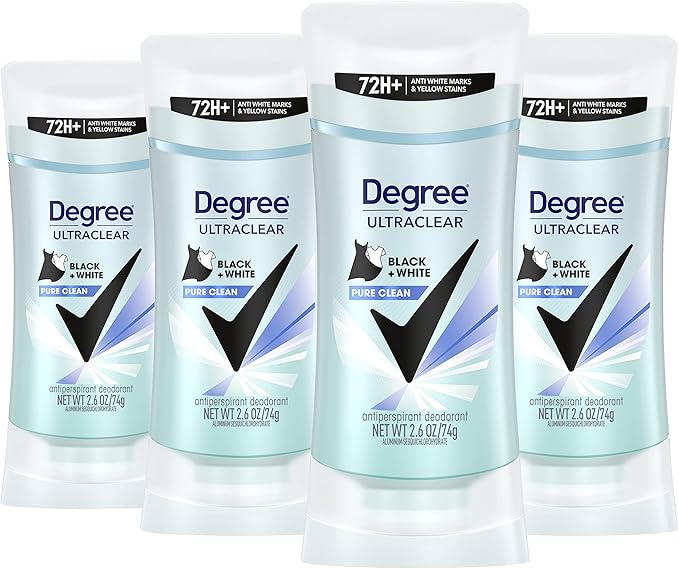 Degree Women UltraClear Antiperspirant Deodorant, Black Plus White Pure ...