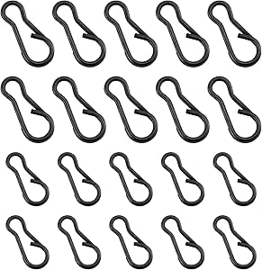 Dr.Fish Bulk Lot 100 Quick Change Clips 9mm Carp Coarse Fishing Tackle ...