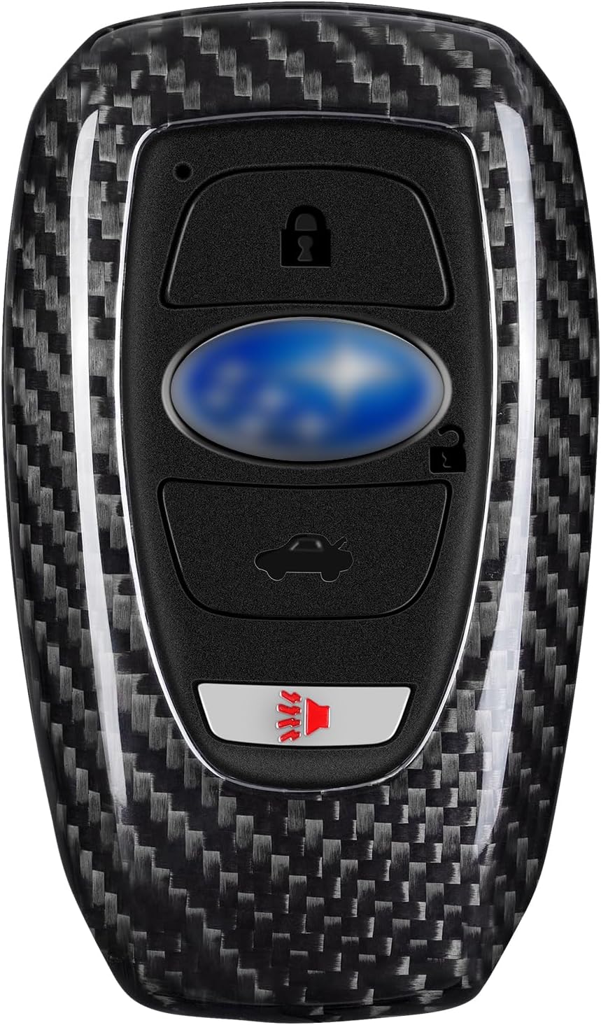 Amazon.com: T-carbon for Subaru Key Fob Cover,Real Glass Fiber Keys ...