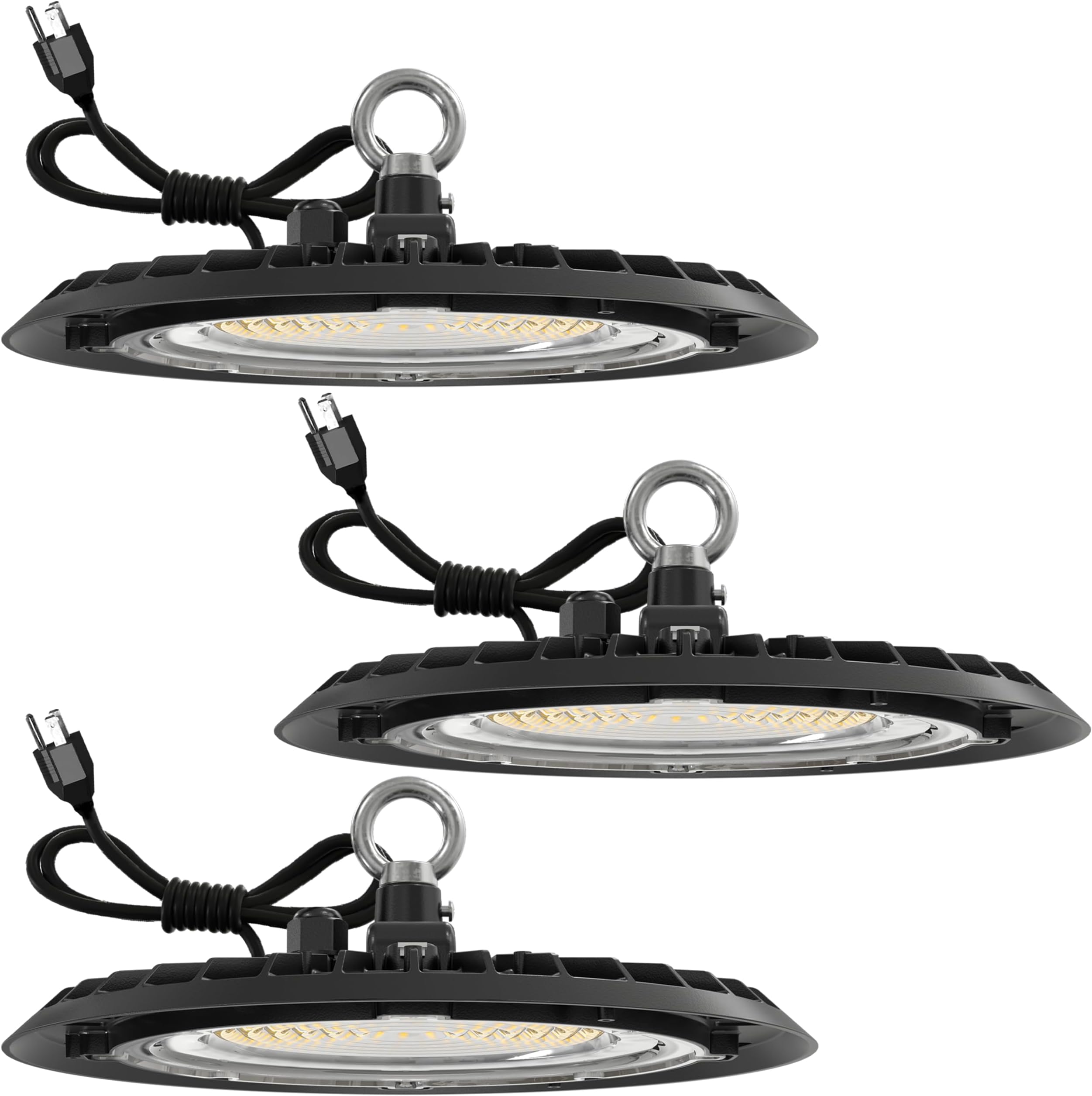 Sunco UFO LED High Bay Light, Plug & Play Lighting for Warehouse, 5000K ...