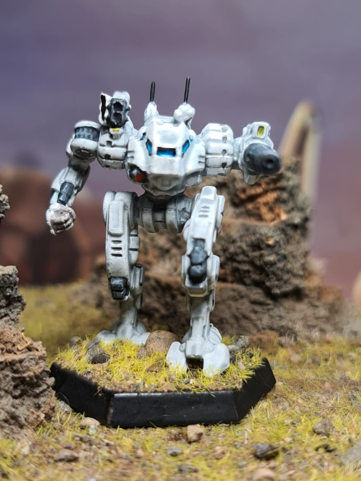 PSI Battletech ComStar Command Level Unpainted Miniature Toys : Amazon ...