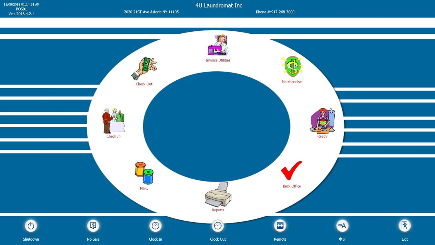 Amazon.com: Laundry POS System - Includes Touchscreen PC, POS Software ...