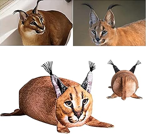 HKYMBM Floppa Plush, Plush Toy, Big Floppa Cartoon Cat Plushie, Levanta ...