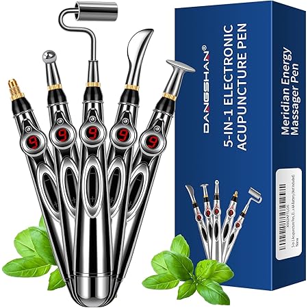 Amazon.com: Electronic Acupuncture Pen Pain Relief Therapy Meridian Pen ...