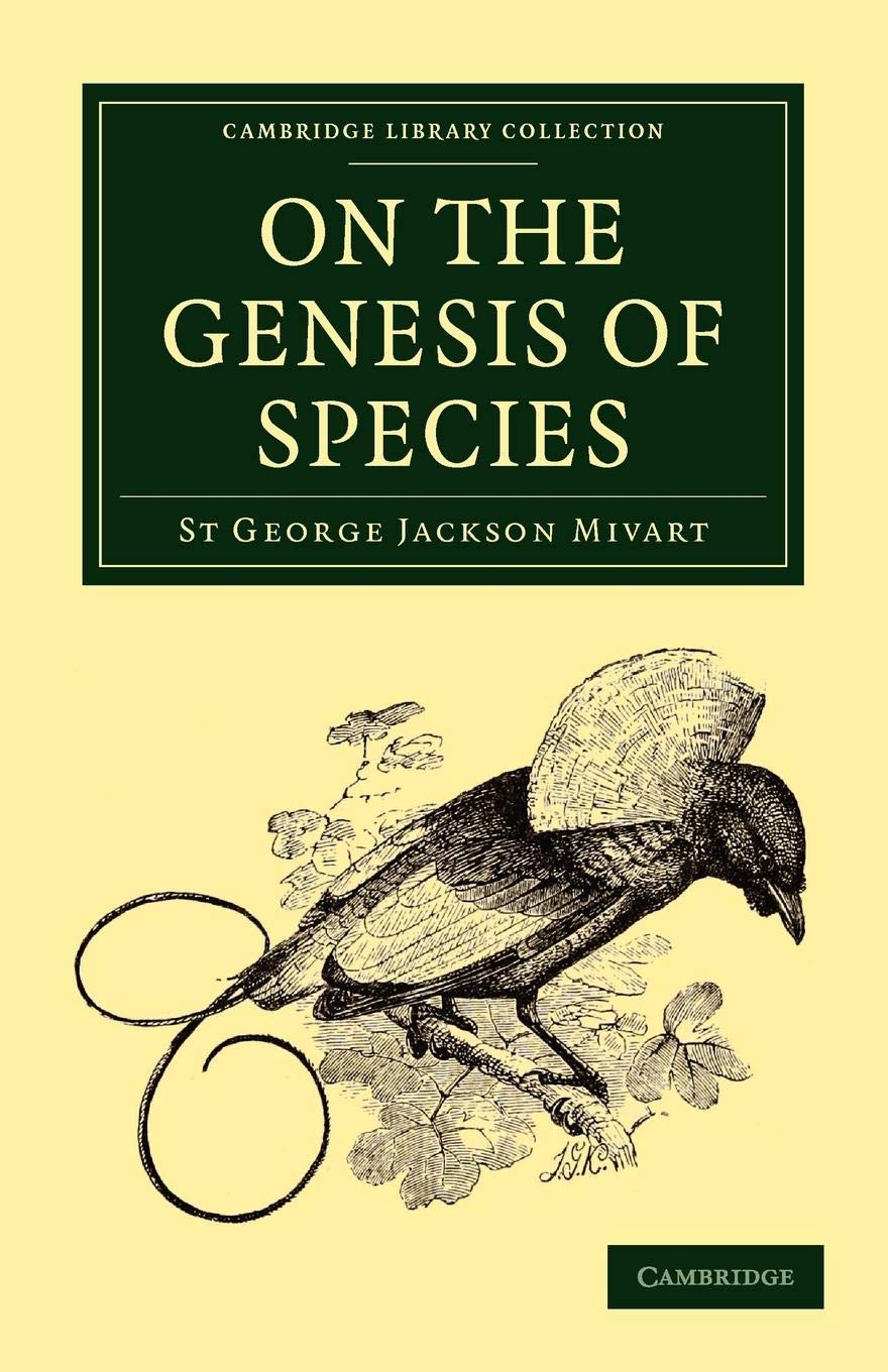 Amazon.com: On the Genesis of Species (Cambridge Library Collection ...