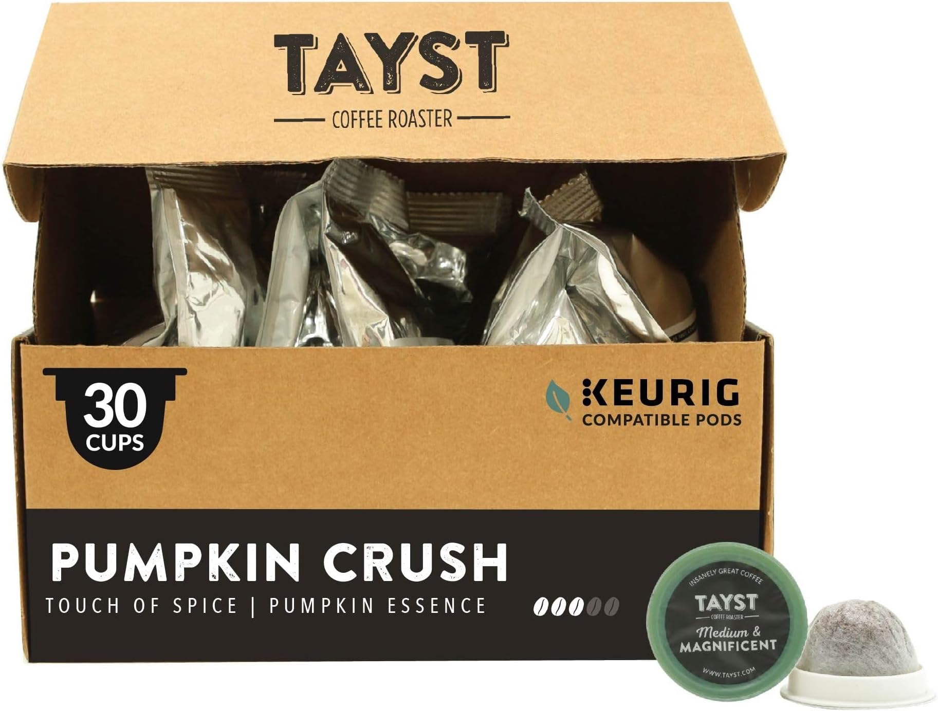 Amazon.com: Joe Knows Coffee, Tall Dark and Handsome, Single Serve ...