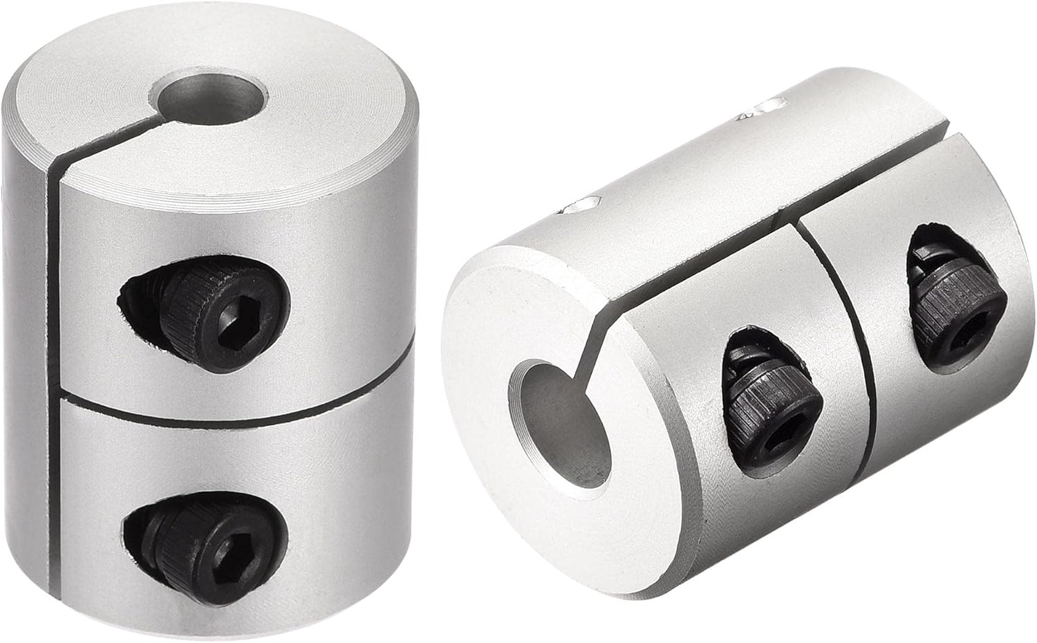 Amazon.com: uxcell 2pcs 8mm to 8mm Shaft Coupling 25mmx20mm Coupler ...