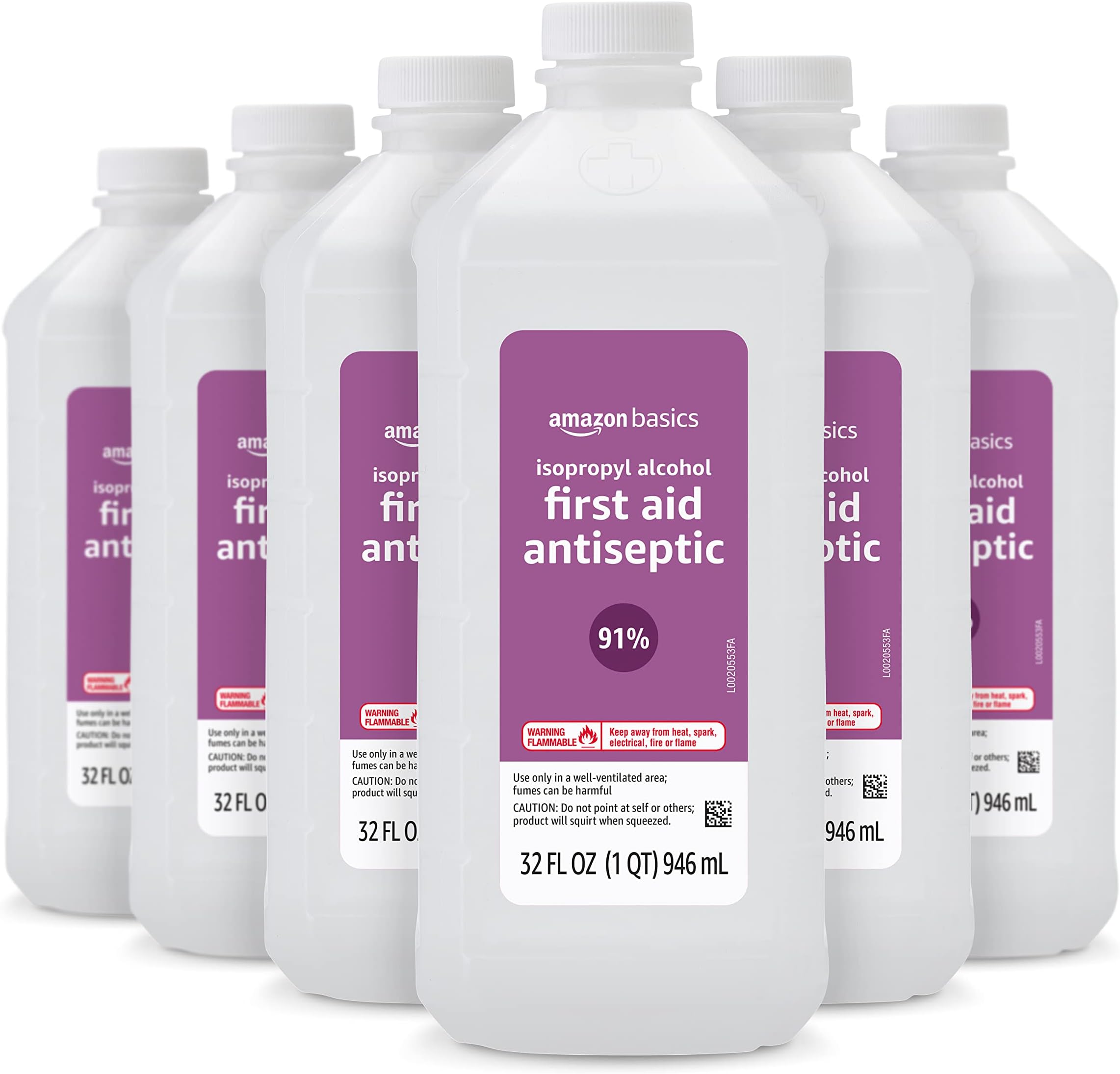 Amazon.com: Isopropyl Alcohol - IPA 91% (4-1 Gallon) High Purity - Made ...