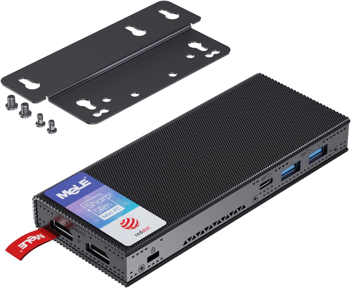 Amazon.com: MeLE Reddot Winner PCG02 Pro Slim Fanless N100 Mini PC ...