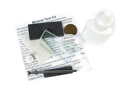 Amazon.com: Mineral Test Kit; For rock, mineral, and fossil ...