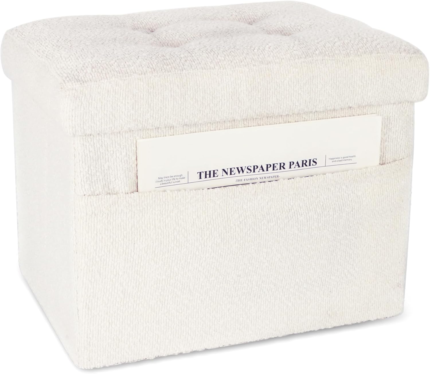 Amazon.com: Cmishe Storage Ottoman,Small Folding Foot Rest Stool ...