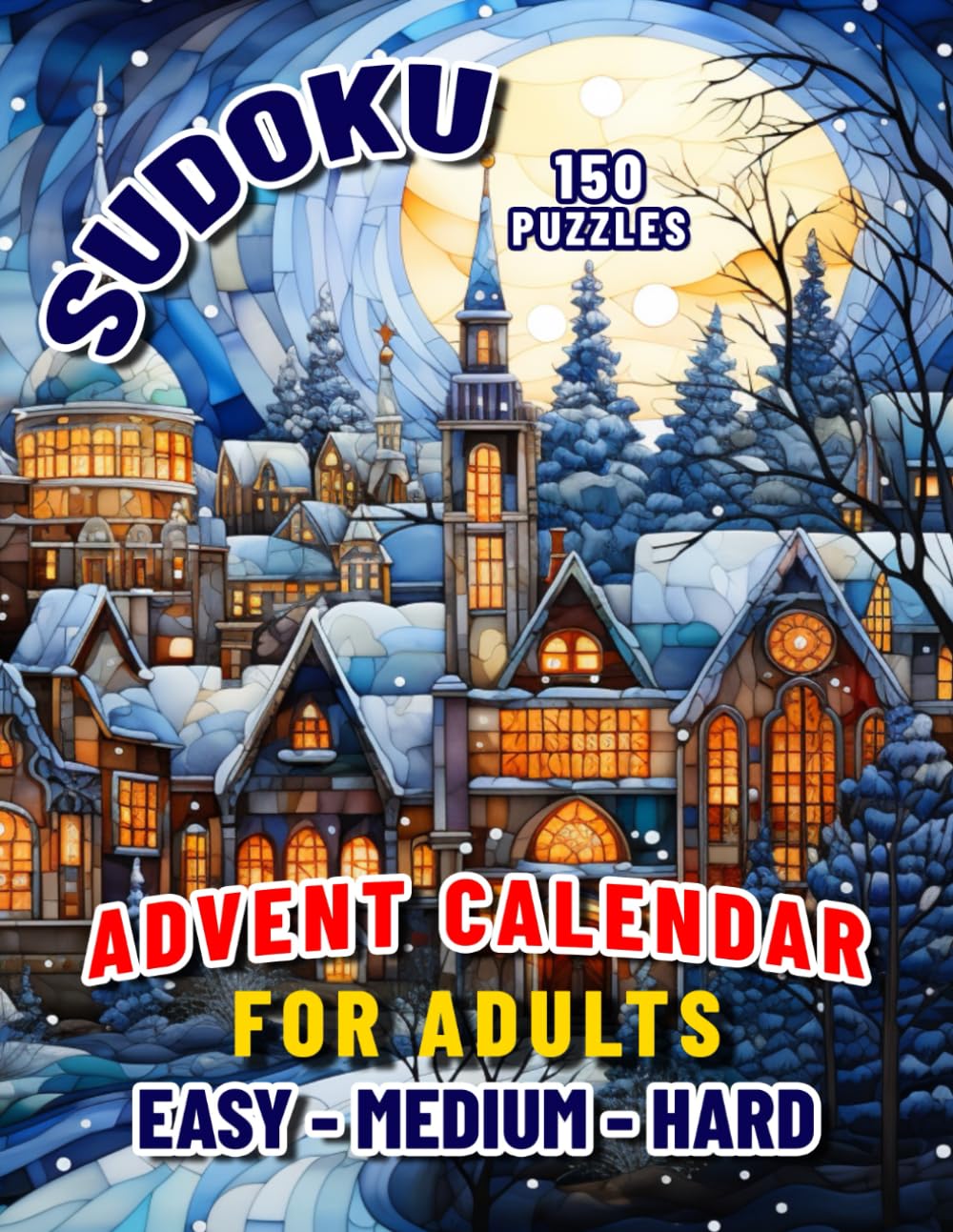 Sudoku Advent Calendar for Adults: Christmas Countdown Sudoku. Advent ...