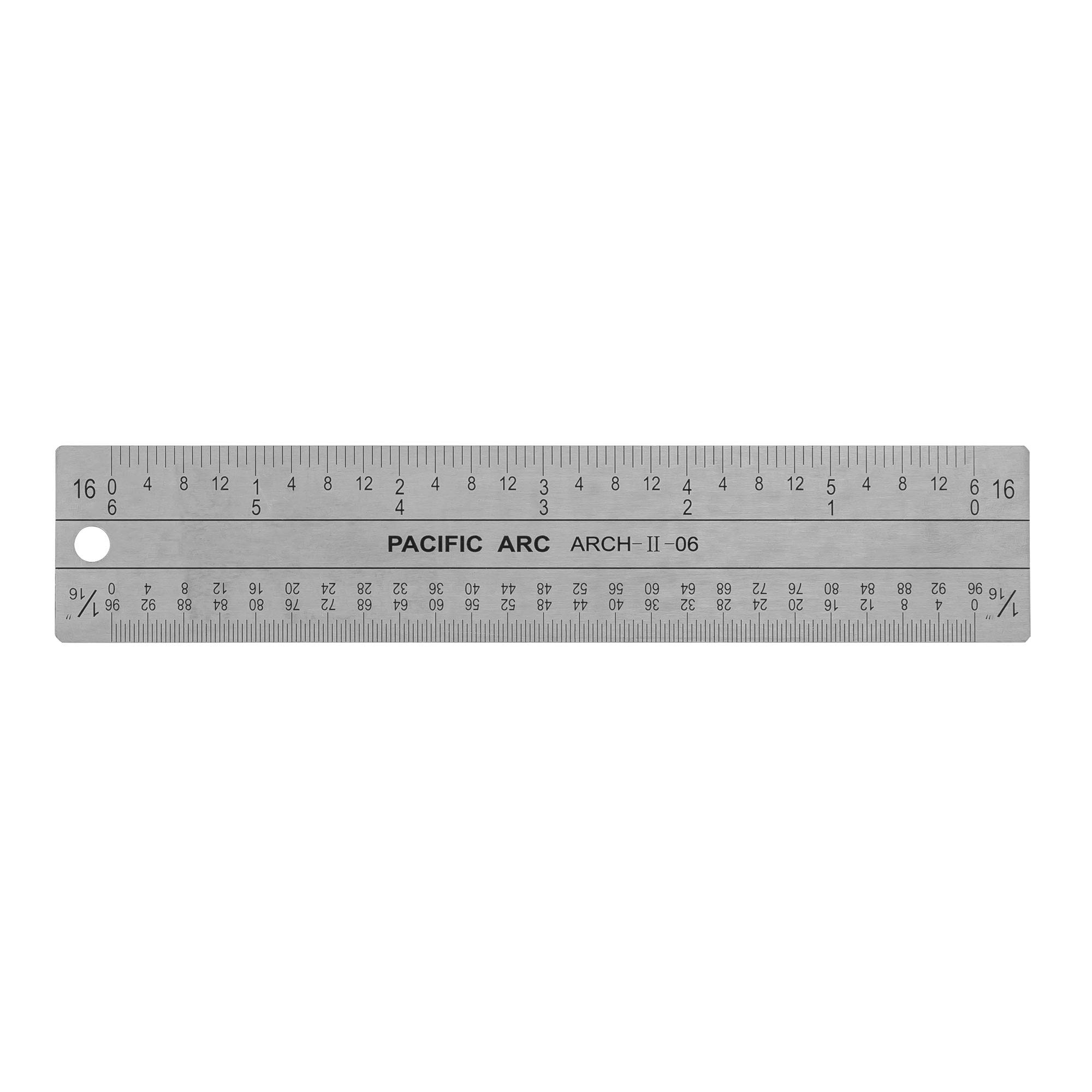 Amazon.com: Pacific Arc 6 Inch Architect Scaling Ruler, Graduations in ...