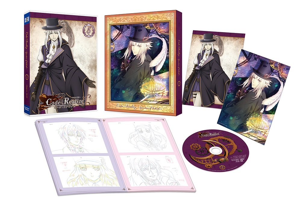 Amazon.co.jp: Code:Realize ~ 創世の姫君 ~ 第5巻 [Blu-ray] : 早見沙織, 前野智昭, 諏訪部順一, 柿原徹也, 森久保祥太郎, 平川大輔, 梶裕貴 ...