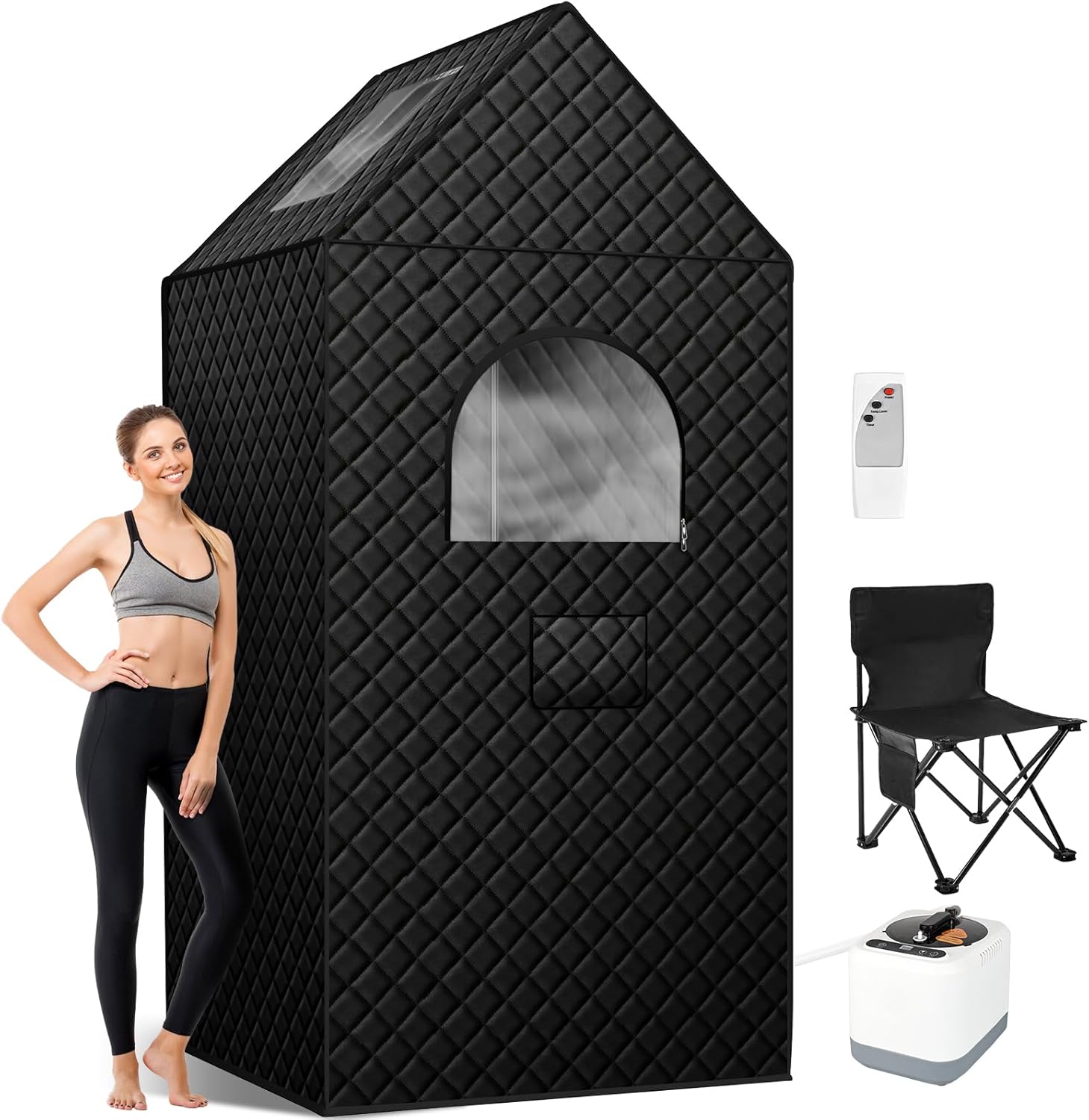 Amazon.com : I-THERA-U Portable Sauna Box for Home Spa Full Body, XL ...