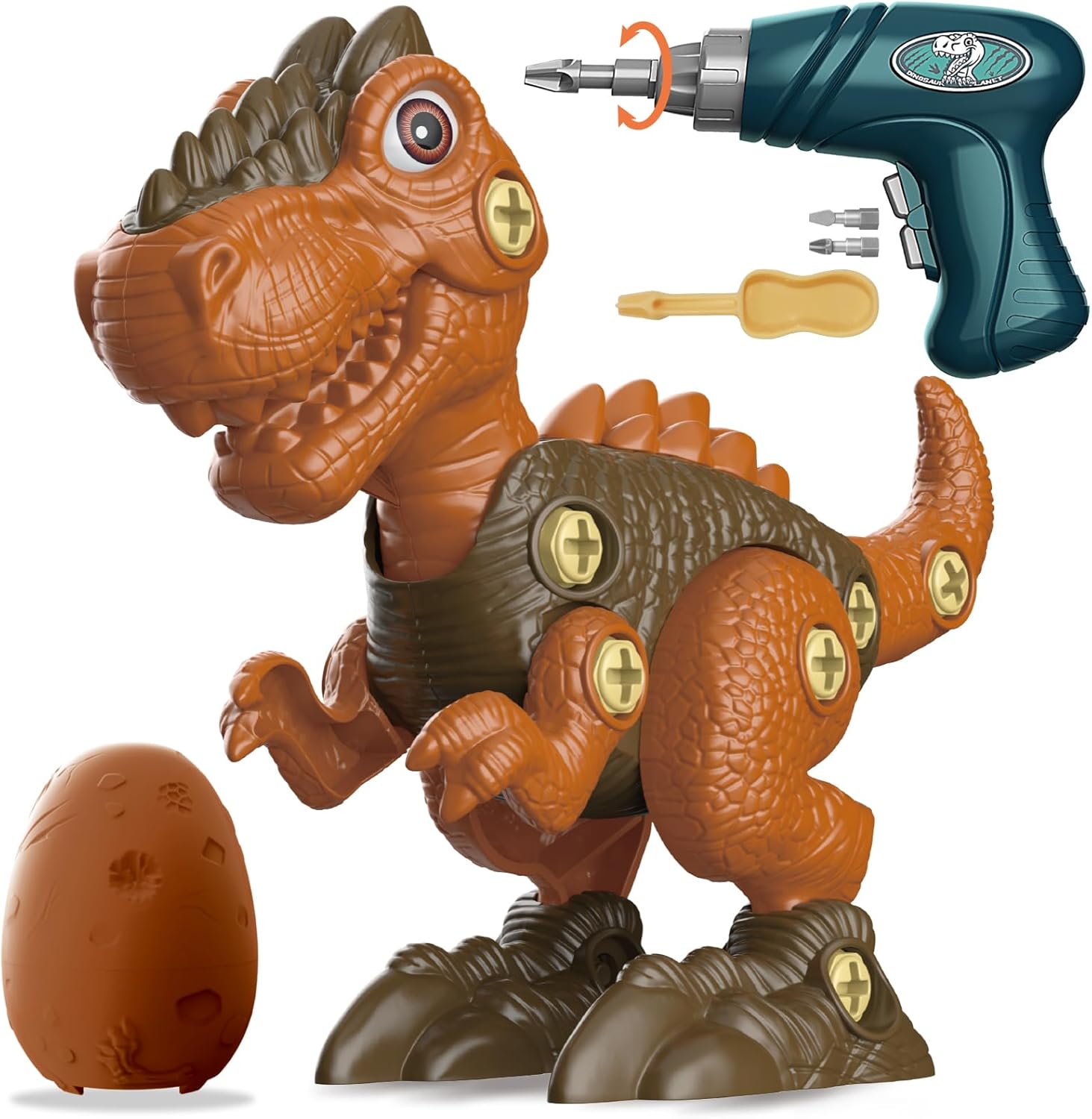 Amazon.com: Jasonwell Kids Building Dinosaur Toys - Boys STEM Take ...