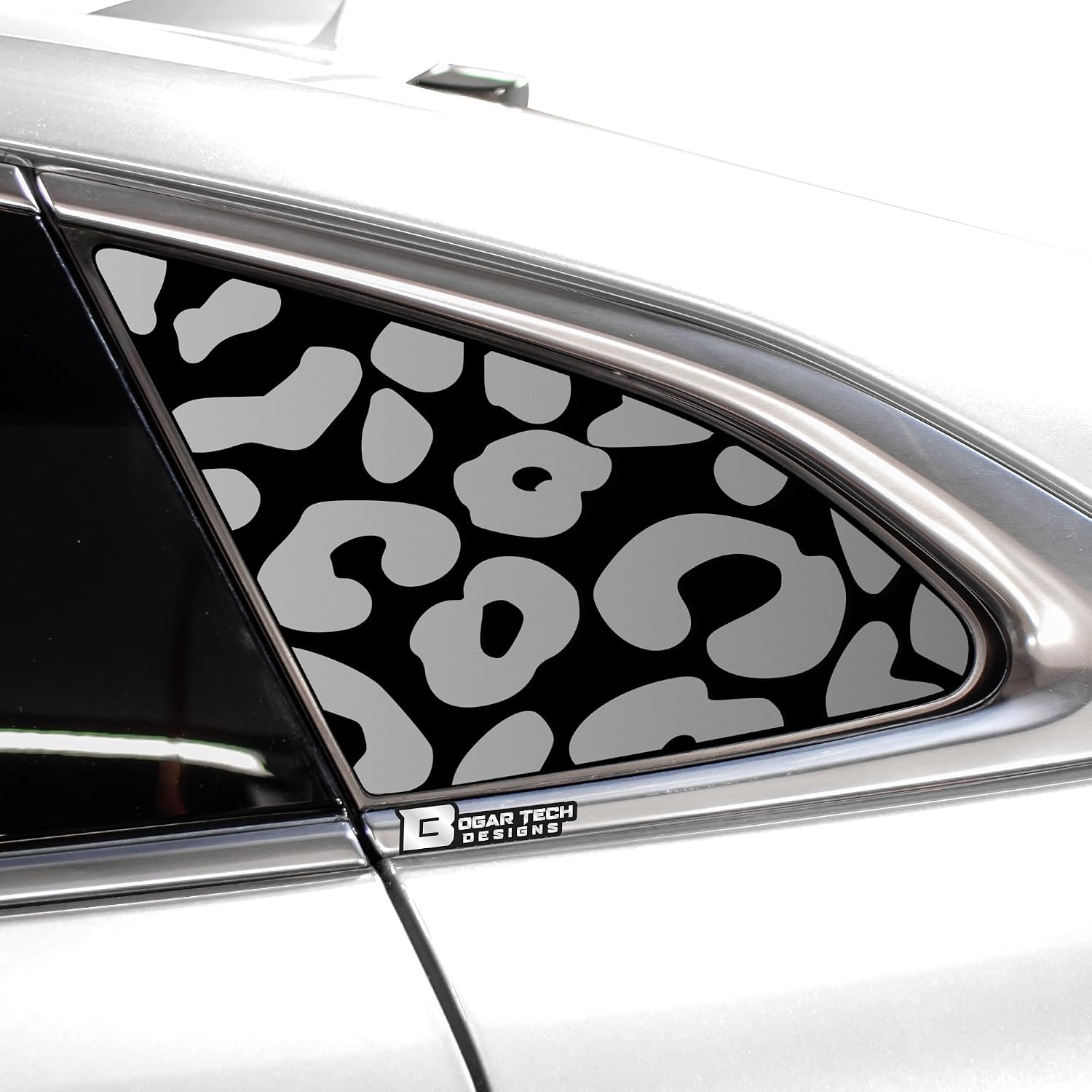 Amazon.com - BOGAR TECH DESIGNS Precut Quarter Window Animal Leopard ...