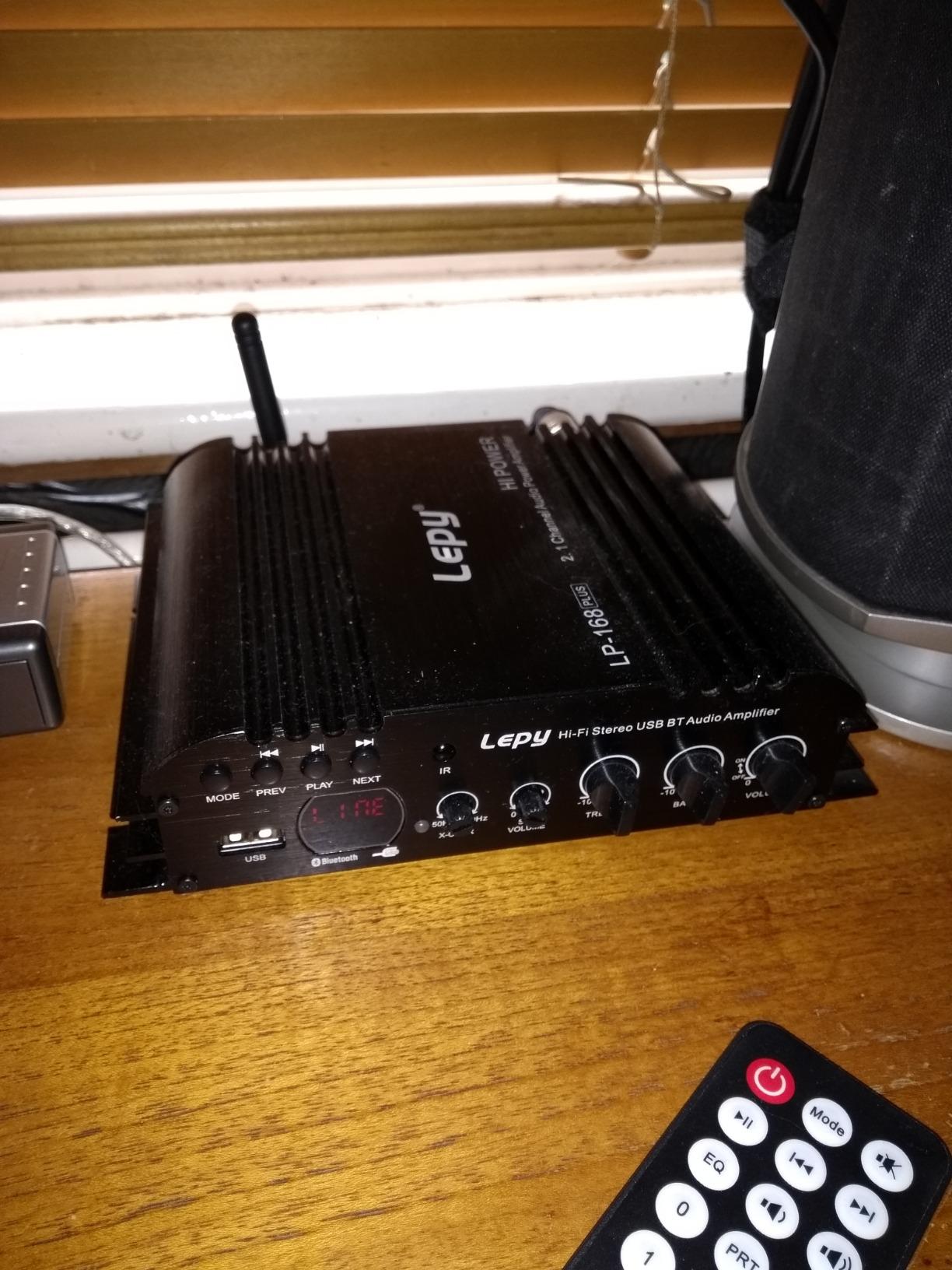 Nobsound Lepy 168Plus Mini 2.1 Channel 80W+68W Hi-Fi Stereo USB/SD ...