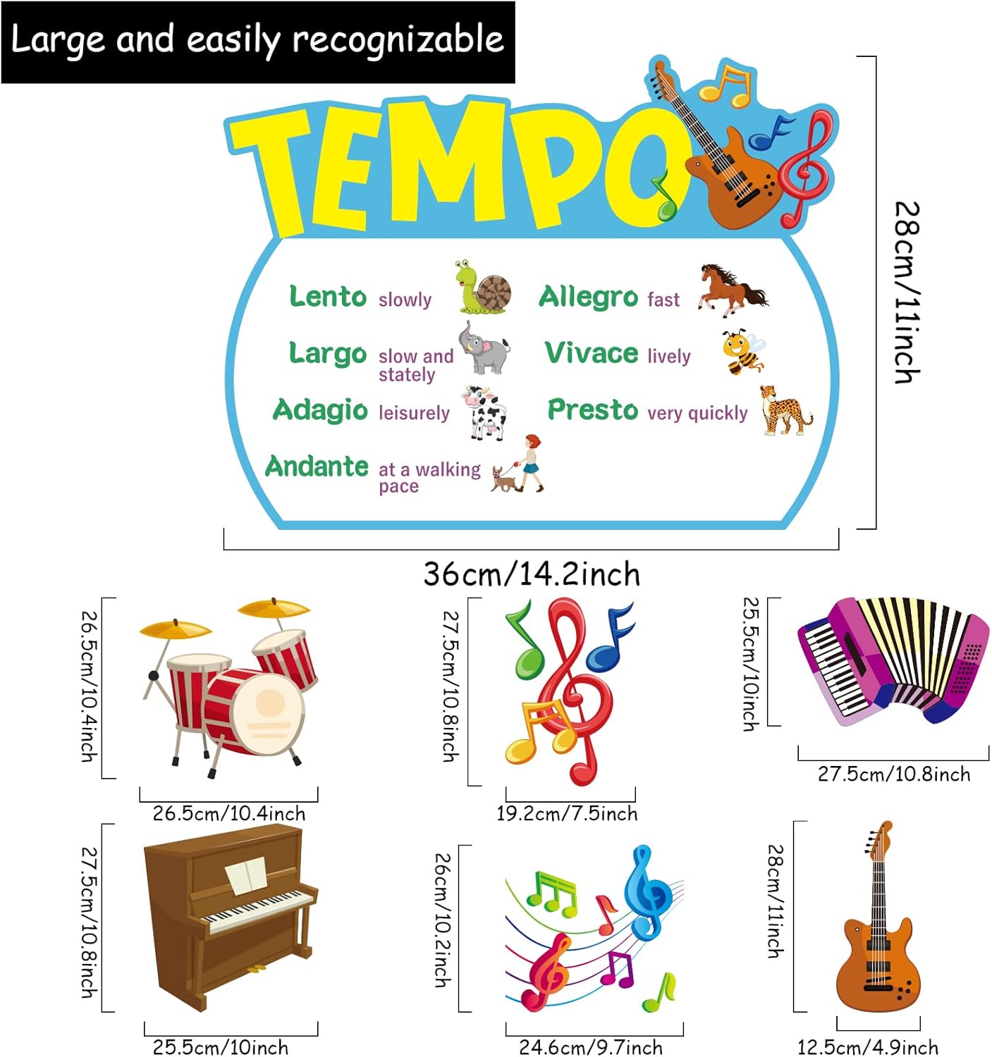 14 Music Classroom Posters for Elementary, Middle Nepal | Ubuy