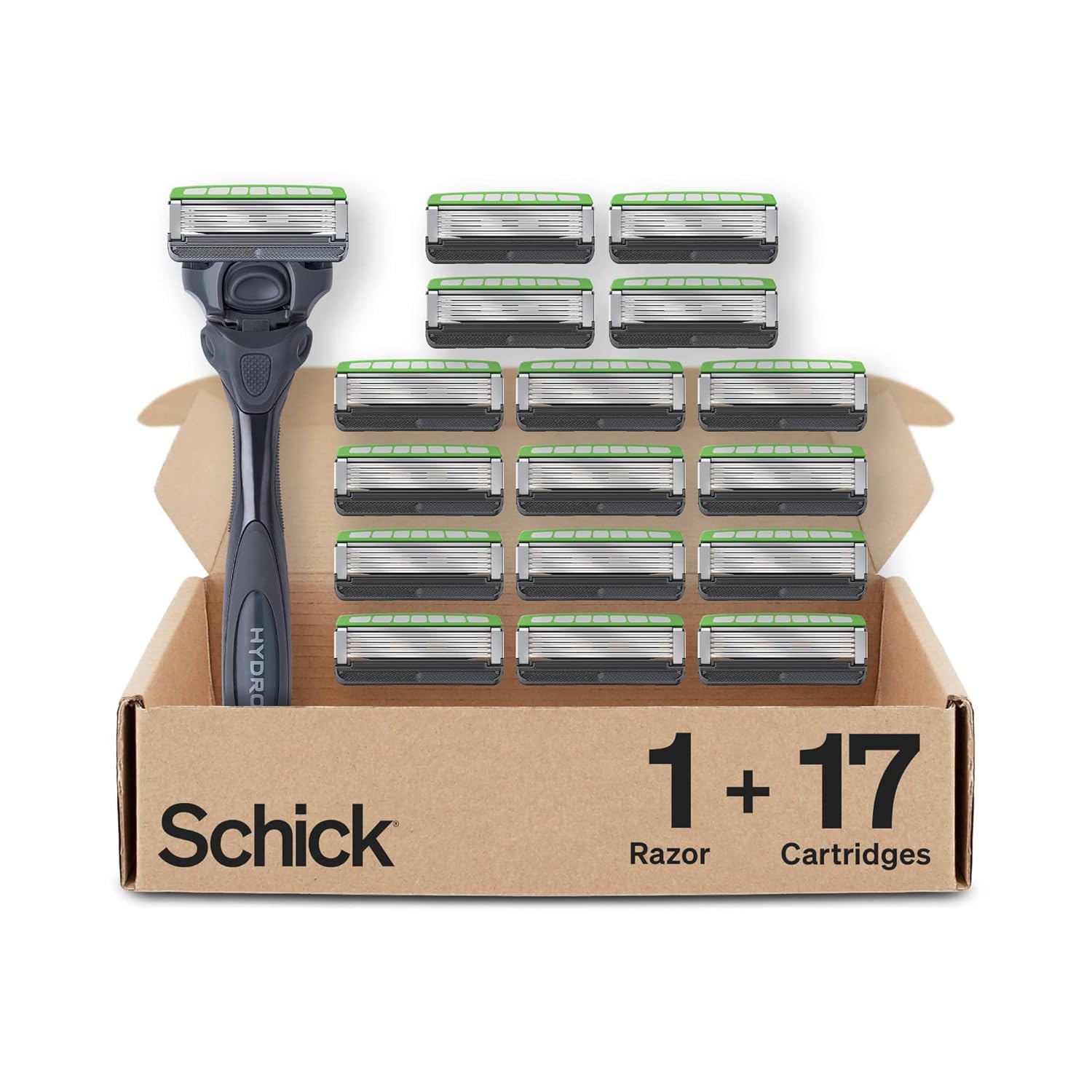 Amazon.com: Schick Hydro Sensitive Razors for Men | 5-Blade Mens Razors ...