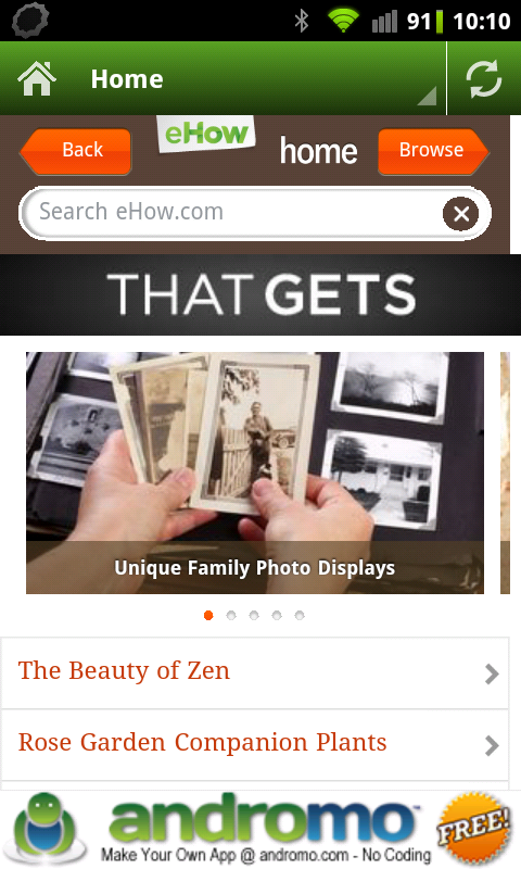 eHow - App on the Amazon Appstore