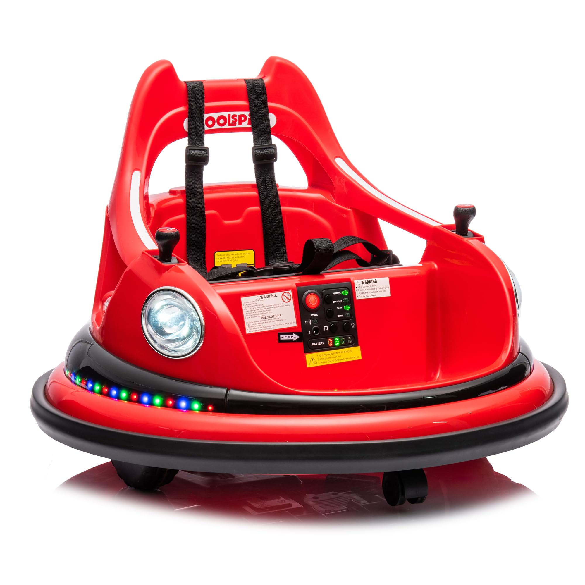 Amazon.com: OKYBABY 12V Bumper Car for Kids, Bumper Car for Toddlers W ...