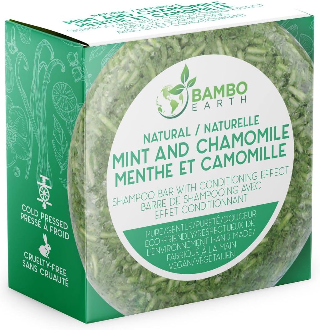 Solid Shampoo Bar And Conditioner Effect Hair Soap – 100% Organic ...