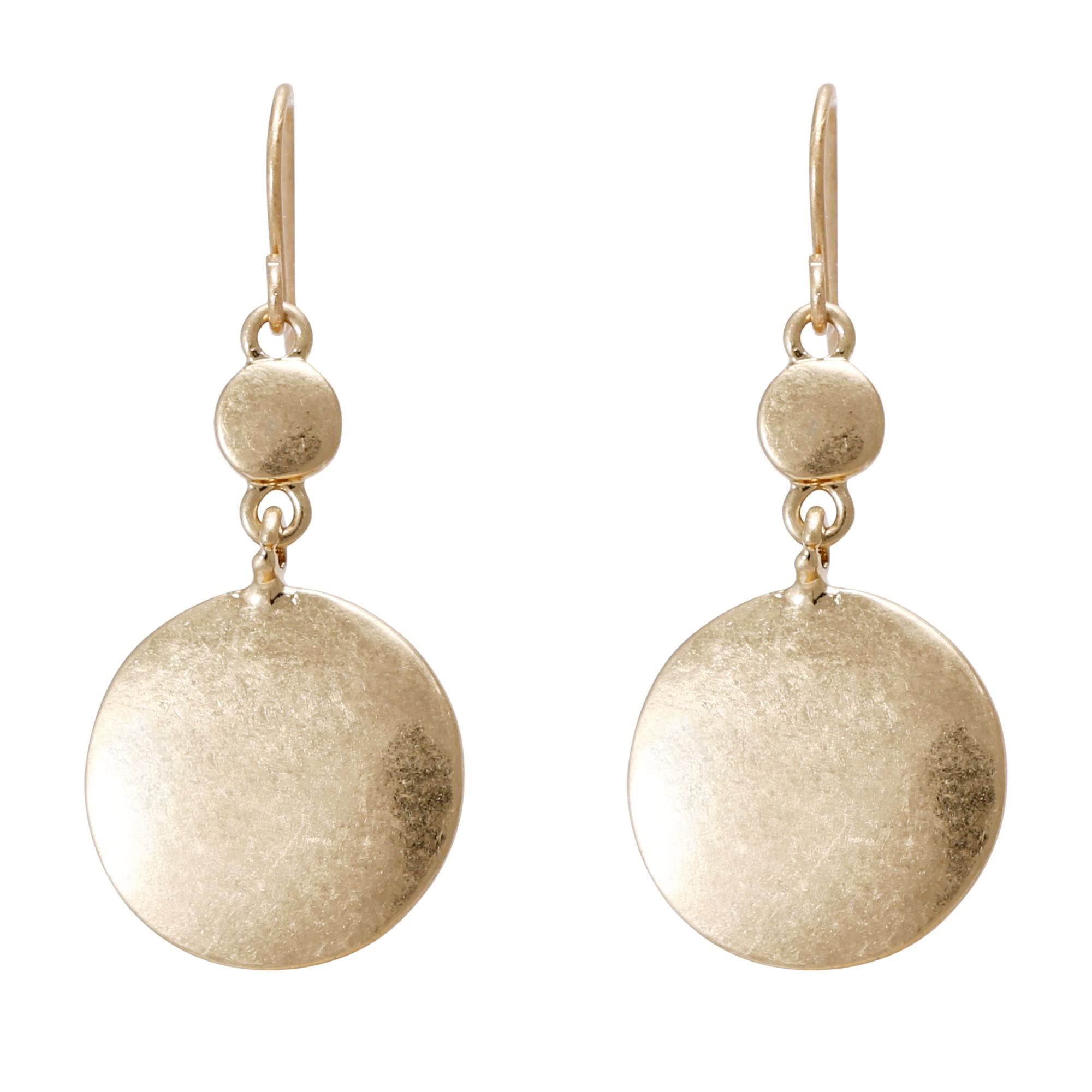 Amazon.com: Gold & Silver Small Dangle Earrings for Women, Mixed Metal ...