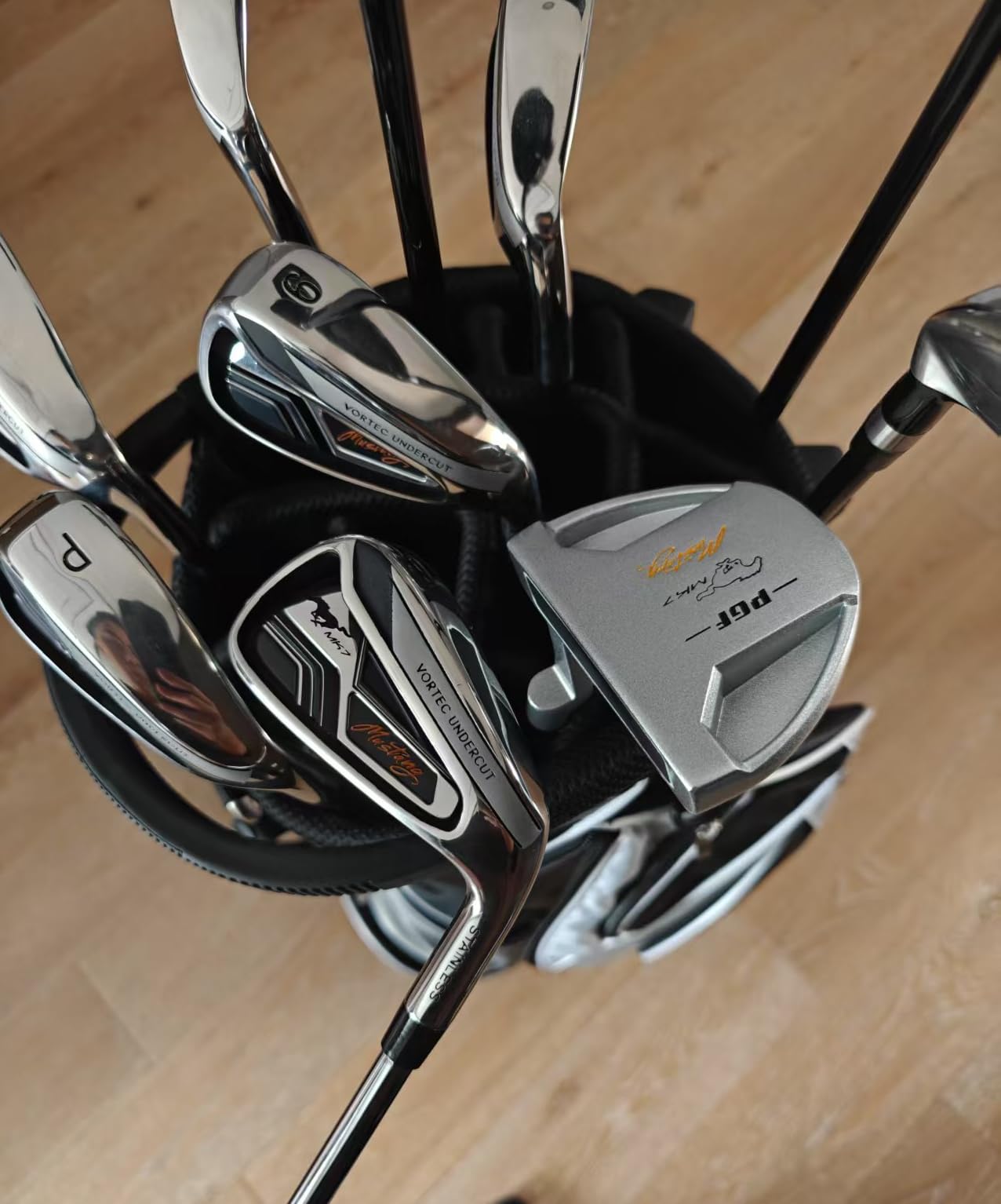 $47/mo - Finance PGF Men's Titanium Mustang MK7 Complete Golf Club ...