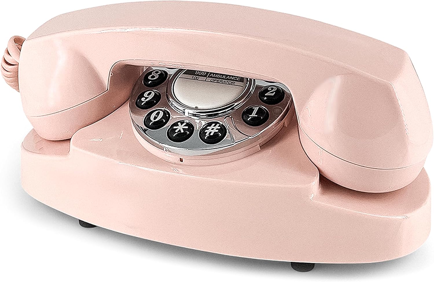 Amazon.com: FeteFone The Princess Vintage Audio Guest Book Phone ...