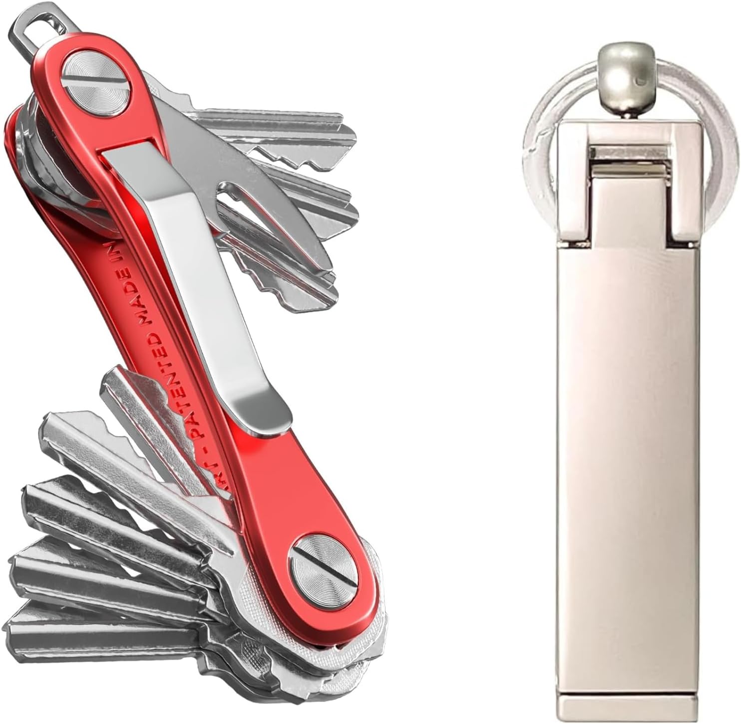 KeySmart Rugged Key Holder Red & BagHang - Amazon.com