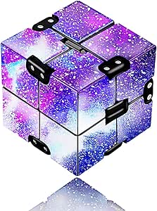 Yomiie Infinity Cube Fidget Toy for Adults and Kids, Fidget Finger Toy Stress and Anxiety Relief ...
