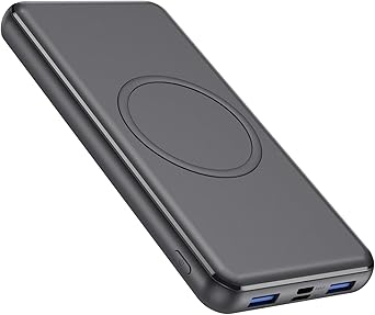 Amazon.com: Wireless Portable Charger Power Bank, 26800mAh 10W Fast ...