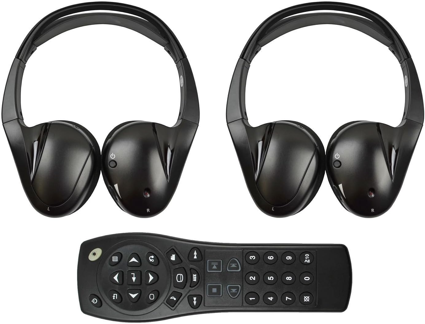 Amazon.com: 2 GM Headphones & Remote for Chevrolet Suburban, GMC Yukon ...