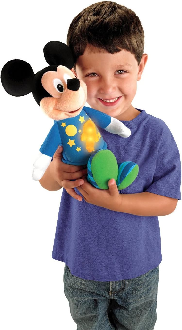 Amazon.com: Fisher-Price Disney's Bedtime Rocket Mickey Toy : Toys & Games