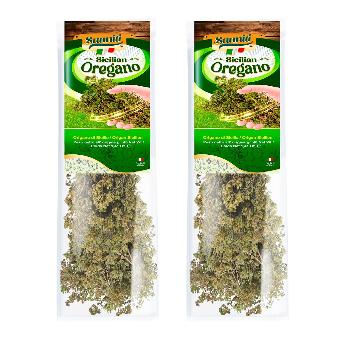 Amazon.com : Sanniti Origano di Calabria Italian Dried Oregano on the ...