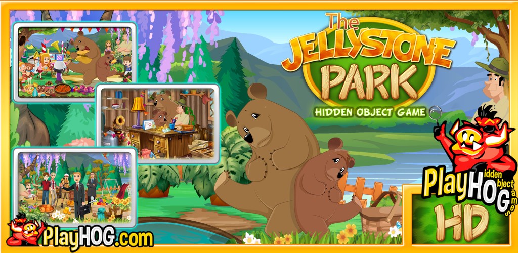 PlayHOG # 198 Hidden Object Games Free New - The Jellystone Park:Amazon ...