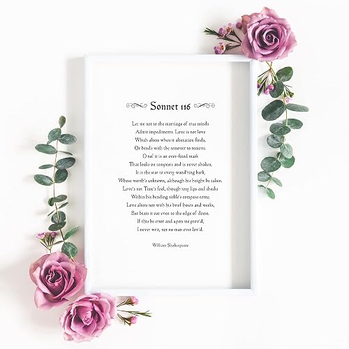 Love is not love which alters when it alteration finds | Shakespeare ...