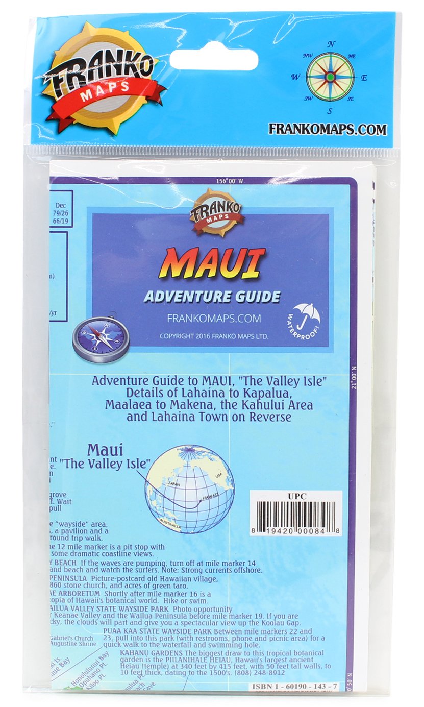 Franko's Maui Guide Map: Frank M. Nielsen, Frank M. Nielsen ...