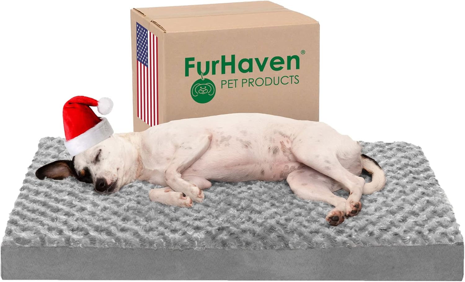 Furhaven - Cama para perros cojín de almohada tradicional sofá y ...