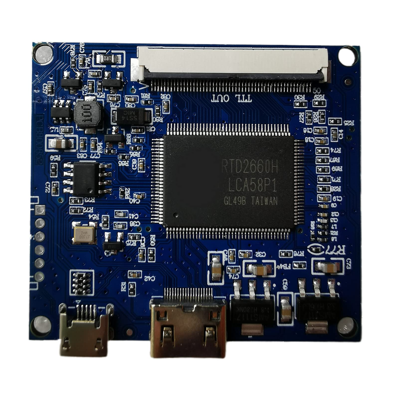 Amazon.com: Necvior Highly Compatible LCD TTL Driver Controller Board ...