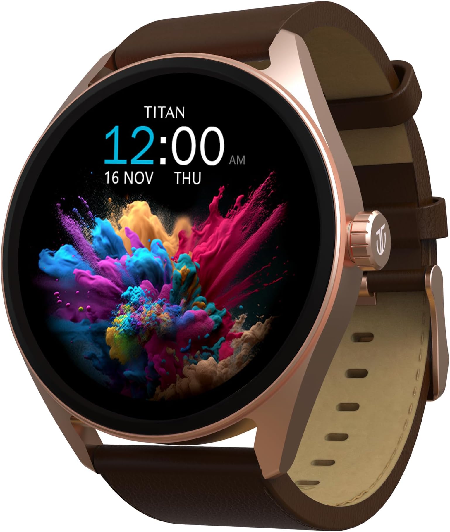 Titan Zeal Premium Fashion Smart Watch, 1.85" AMOLED Display with AOD ...