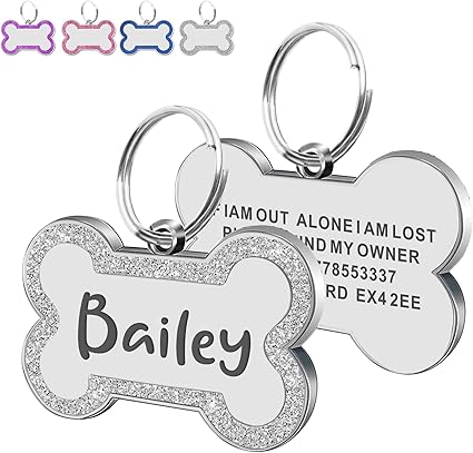 Personalised Dog Tags for Pets Engraved UK Prime Stainless Steel ...
