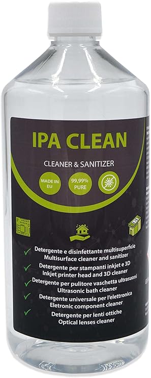 Ipa Clean -Detergente Isopropanolo Alcool Puro Al 99.9%, Alcool ...