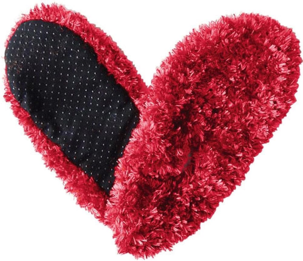 Amazon.com: Fuzzy Footies - Kids - Red Slippers : Clothing, Shoes & Jewelry