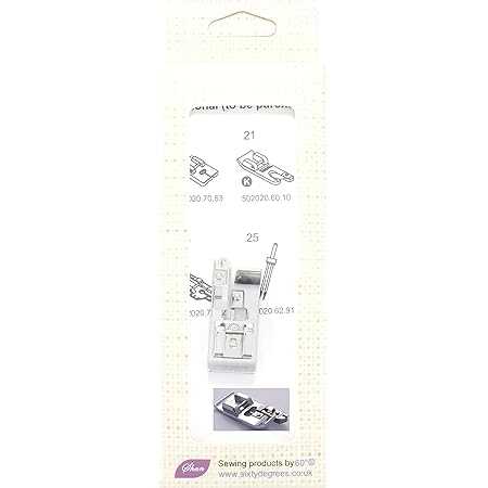 Overlock Overcast Foot (G) for Brother by 60°® : Amazon.co.uk: Home ...