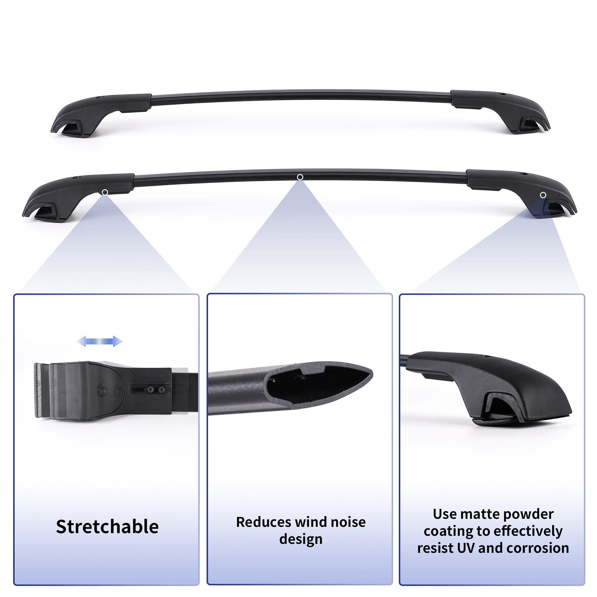 Snapklik.com : FLYCLE Roof Rack Cross Bars Compatible