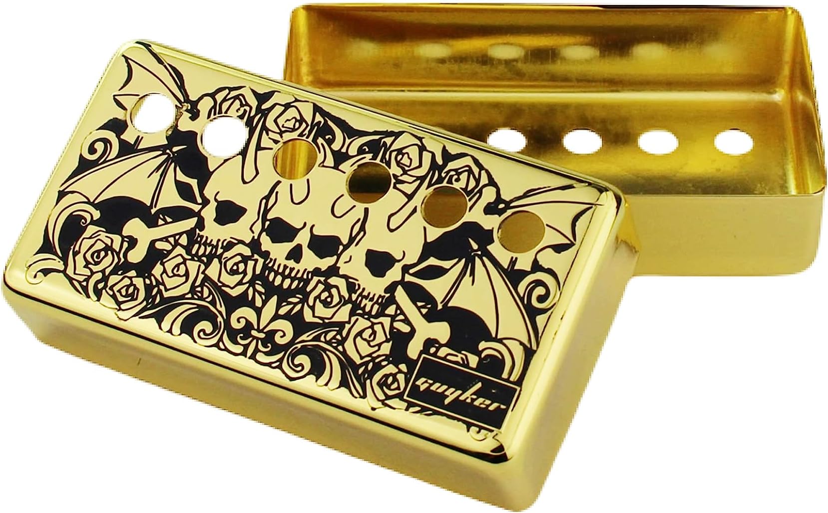 Amazon.com: Guyker Humbucker Pickup Cover (50mm/52mm Pole Spacing ...